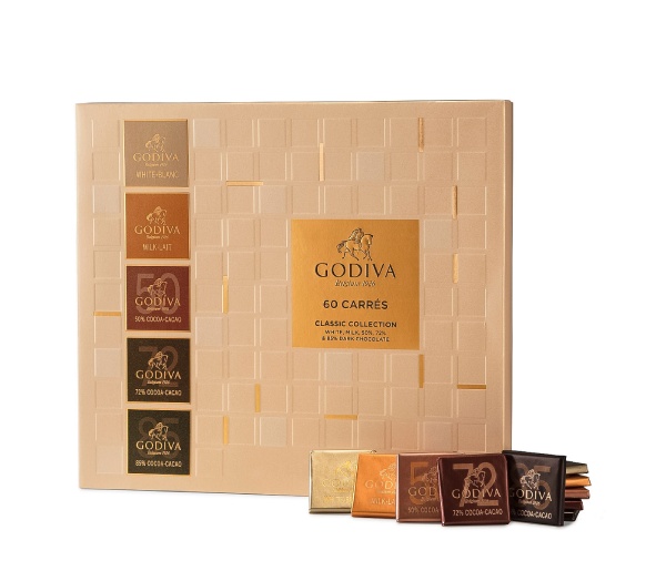 GODIVA Small Royal Box - Pralines 15pcs & 30 pcs carres - GiftBag.ae ...