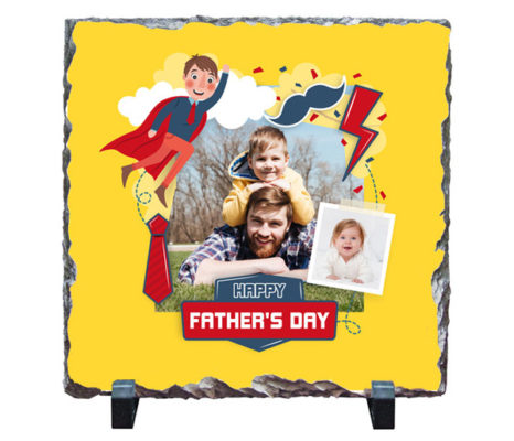 Happy Fathers Day Personalised Square Stone - GiftBag.ae - Online Gift ...