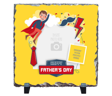 Happy Fathers Day Personalised Square Stone - GiftBag.ae - Online Gift ...